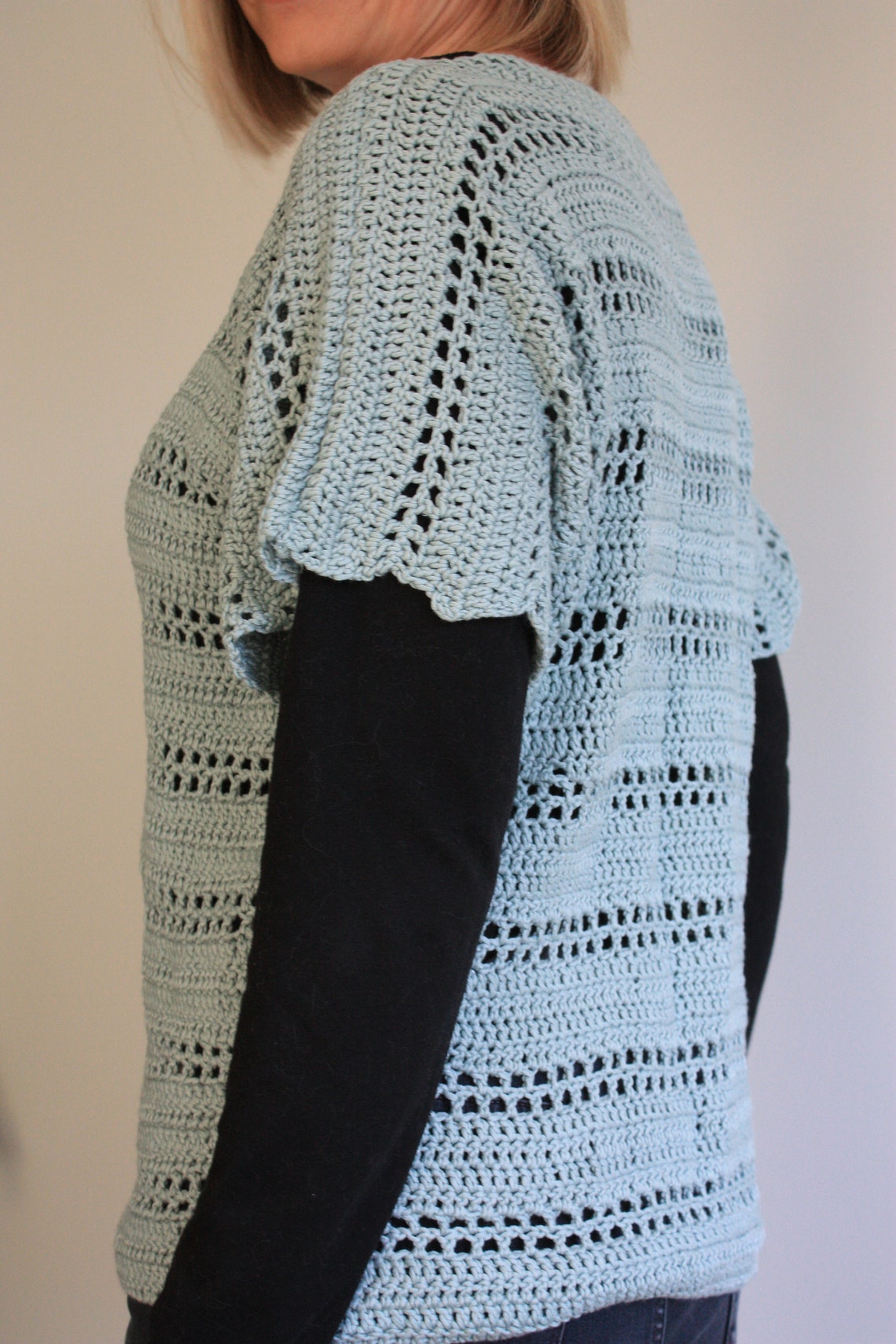 Crochet Pattern Easy Crochet Top Pattern Vest Top Crochet - Etsy