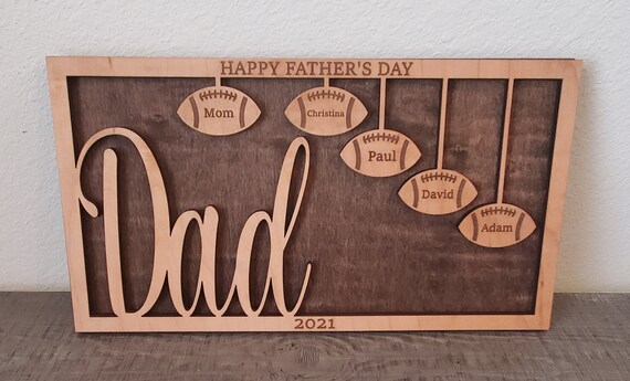Football Dad Sign - Etsy