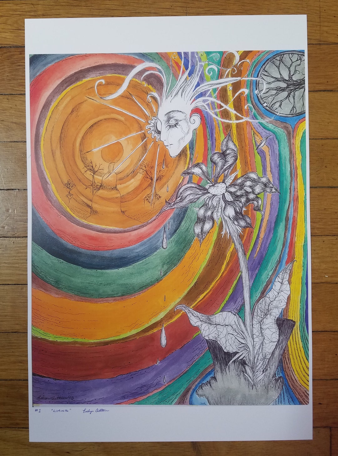 Limited Edition "liminal" Art Print 12x18 - Etsy