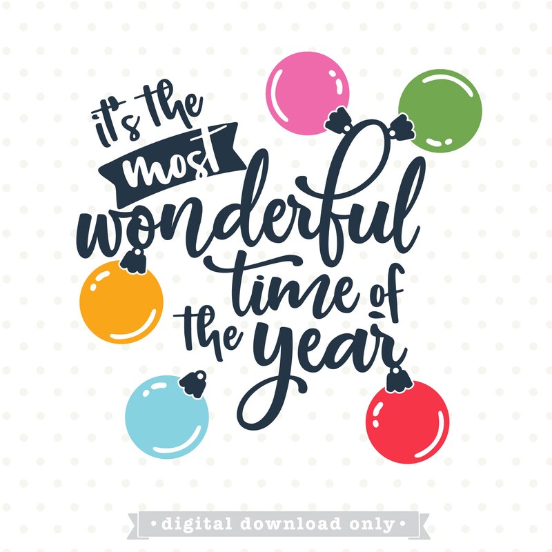 Most Wonderful Time - Etsy
