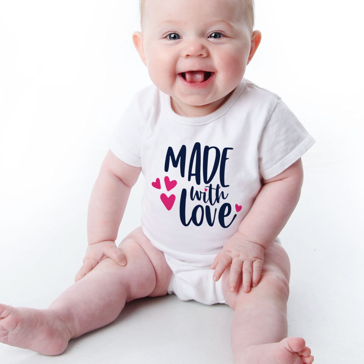 Newborn SVG Made with Love SVG for Newborn Love SVG New | Etsy