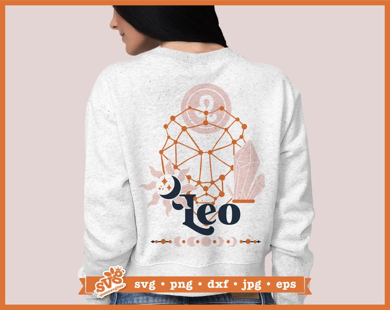 Leo SVG Zodiac Svg Zodiac Sign Svg Celestial Svg Girls - Etsy