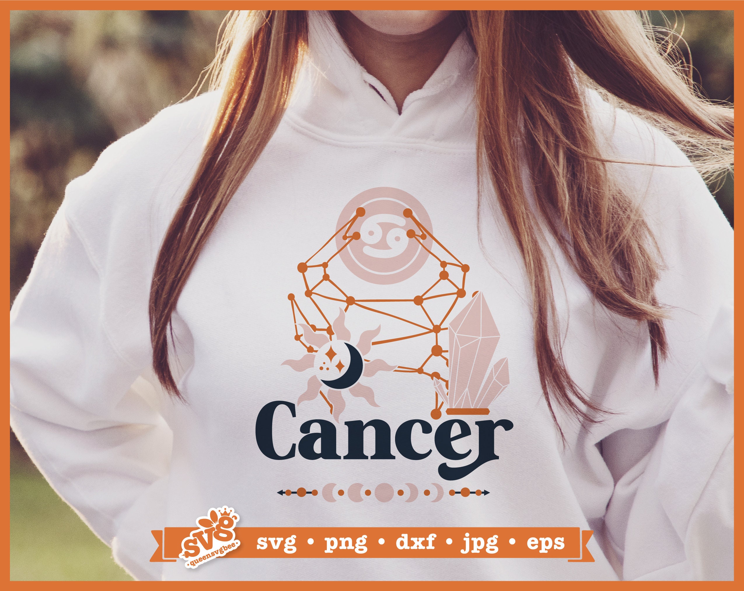 Cancer SVG Zodiac Svg Zodiac Sign Svg Celestial Svg - Etsy Canada