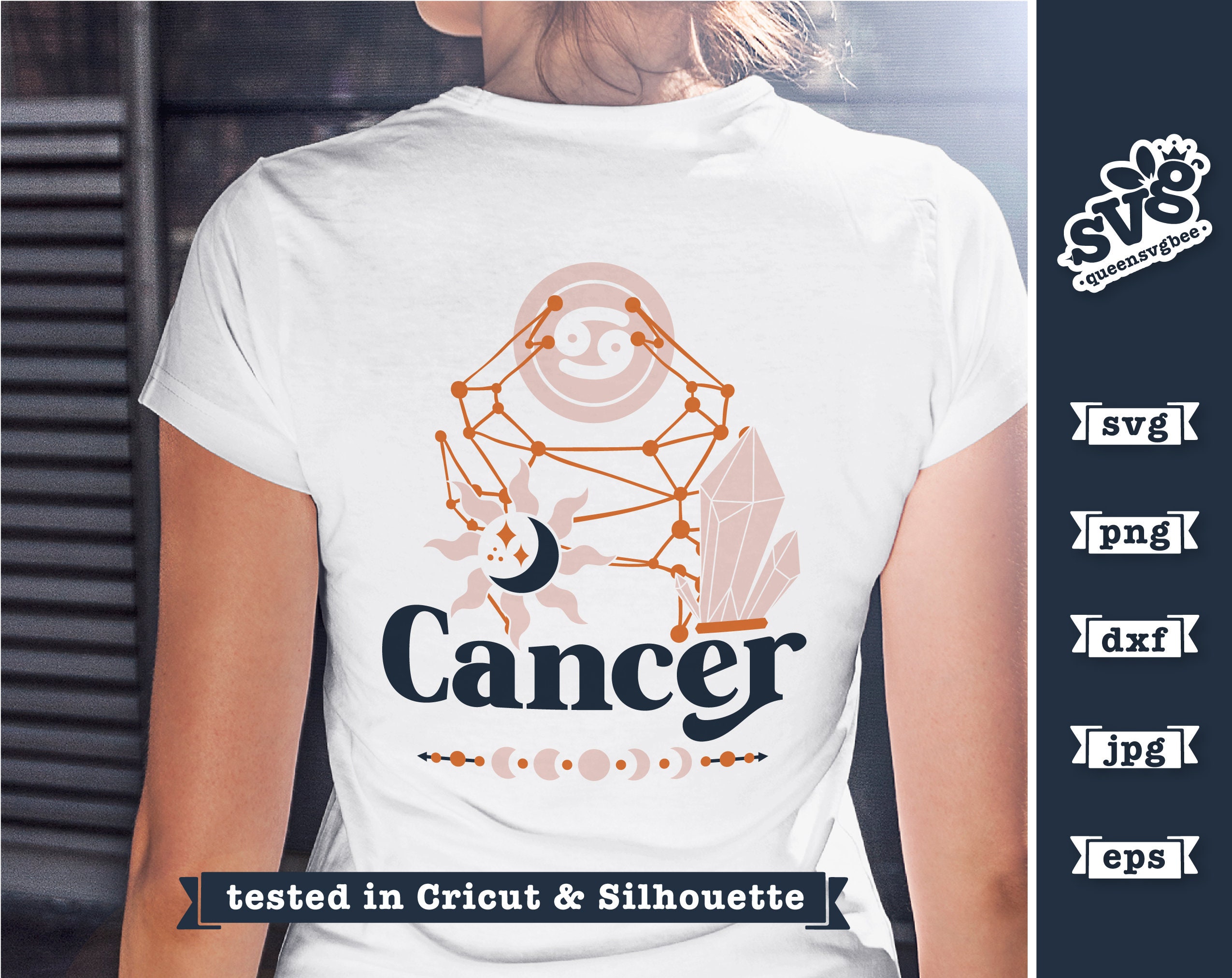 Cancer SVG Zodiac Svg Zodiac Sign Svg Celestial Svg - Etsy Canada