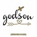 Godson SVG, Baptism SVG, Christian SVG for Cricut and Silhouette Vinyl ...