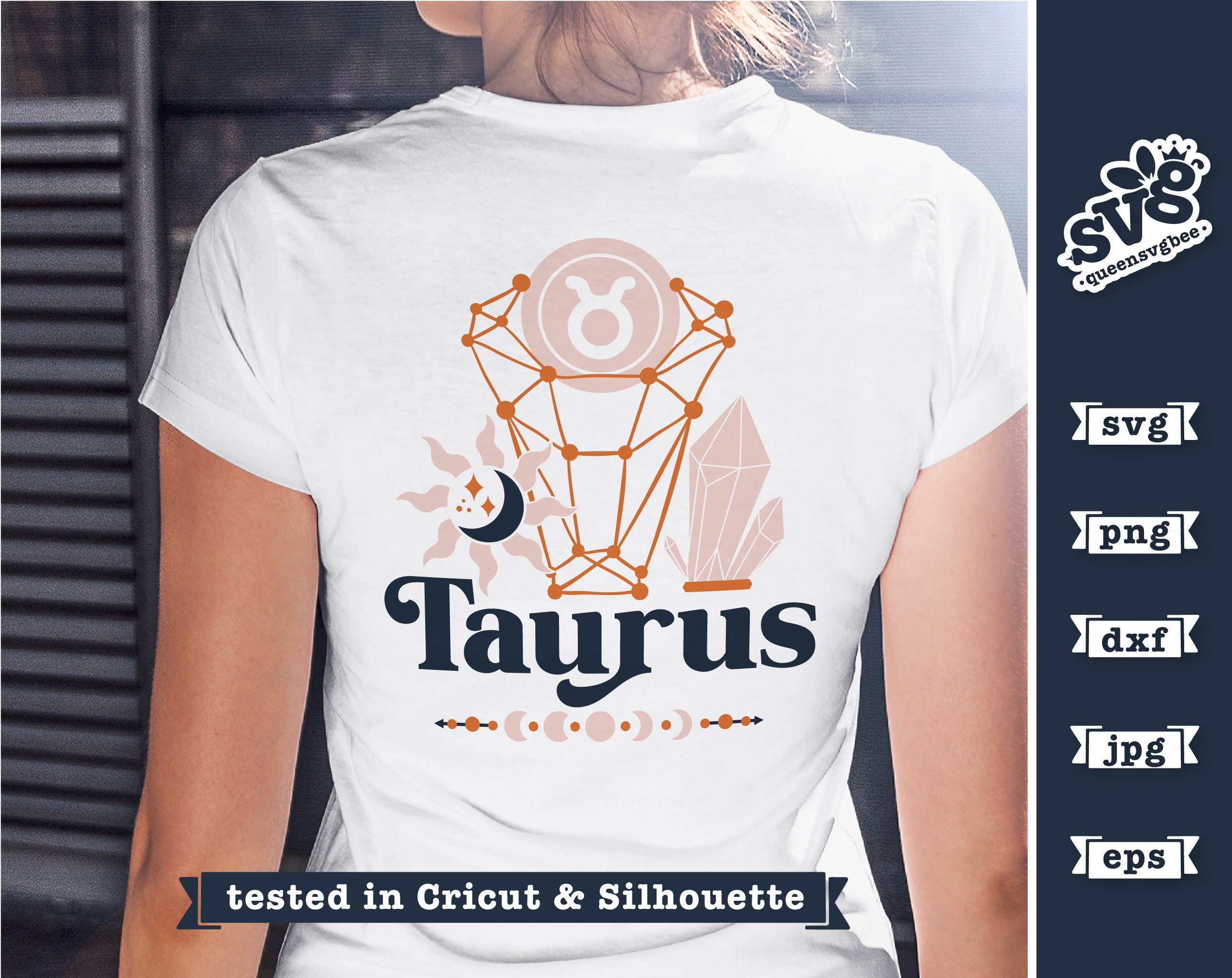Taurus SVG Zodiac Svg Zodiac Sign Svg Celestial Svg - Etsy Australia