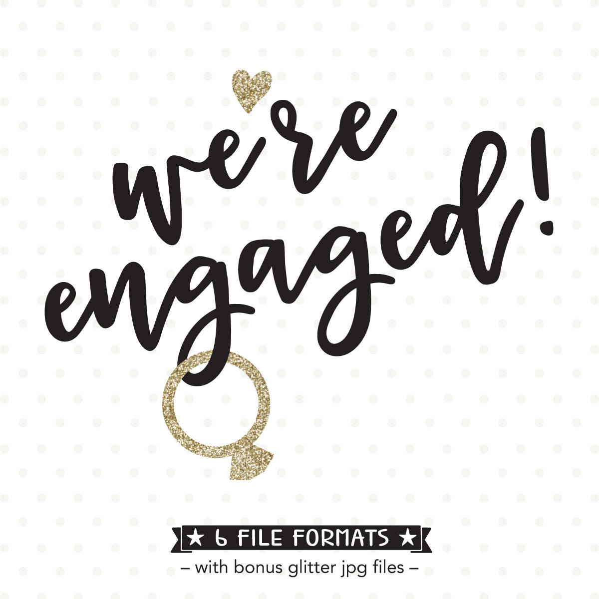 Engagement SVG We're Engaged SVG Bride and Groom Shirts - Etsy Ireland