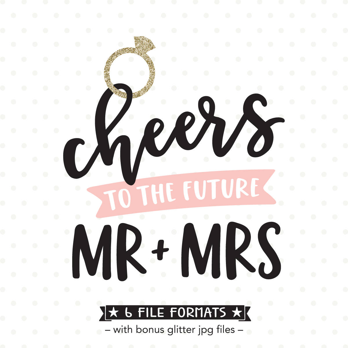 Future Mr and Mrs SVG: Engagement Party Cut File (digital Download) - Etsy