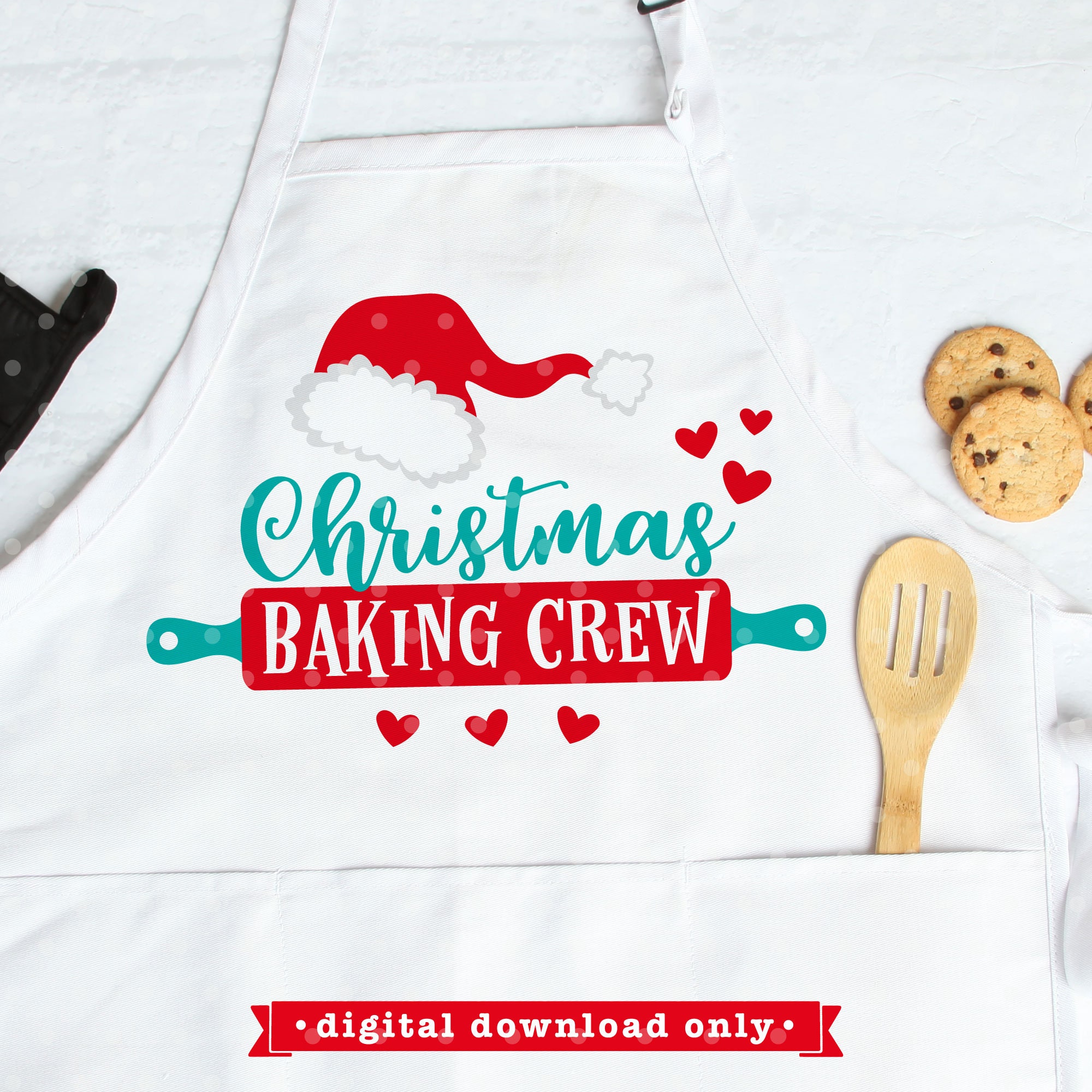 Christmas SVG Cut File Christmas Baking Crew SVG File - Etsy