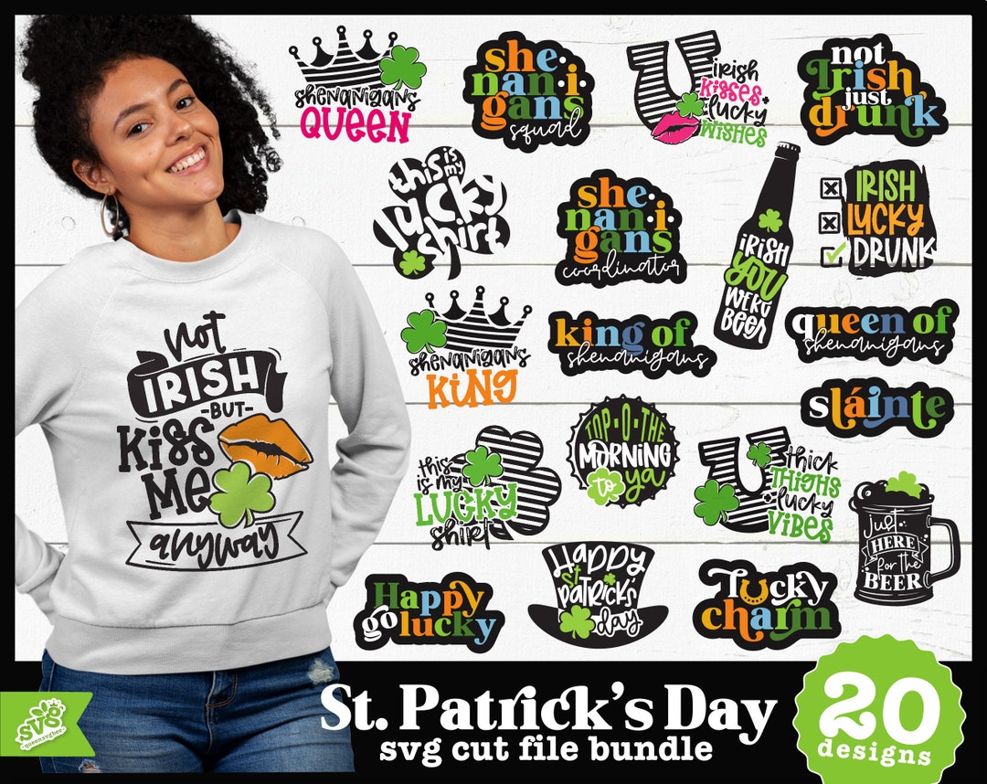 Big St Patrick's Day SVG Bundle, St Patrick's SVG Bundle, St Patrick's ...