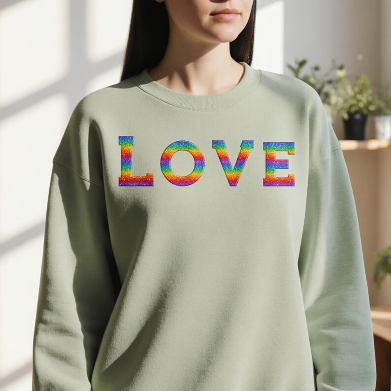 3D Glitter Rainbow Alphabet PNG, A-Z Letters Clipart Bundle – 12” 300 ...