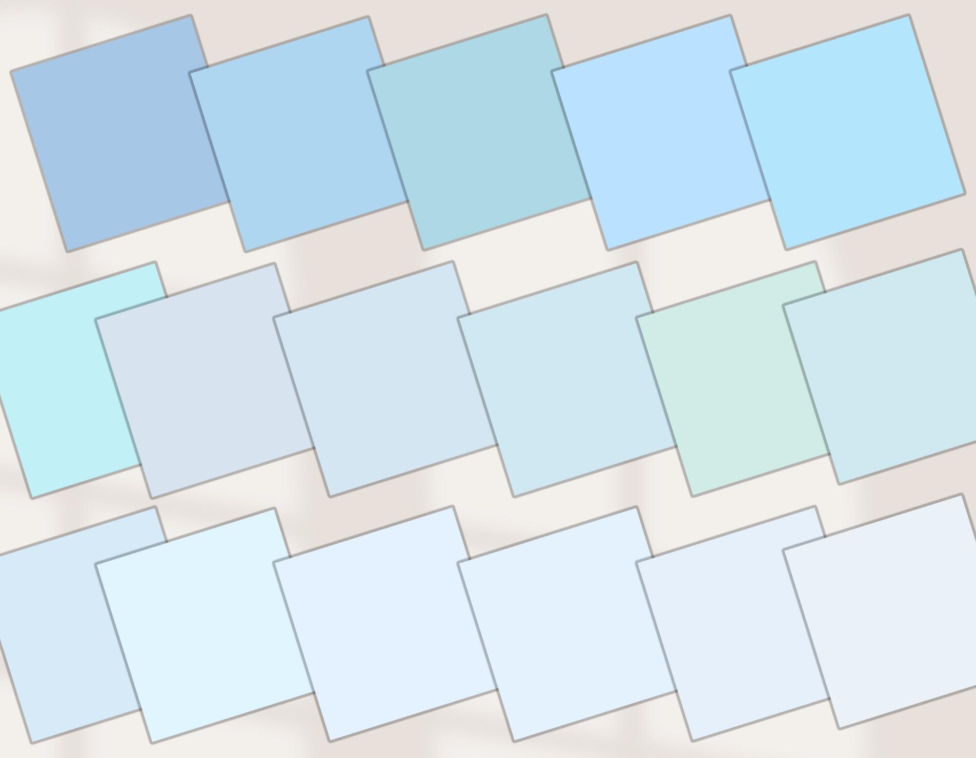 Digital Papers Shades of Pastel Colors, Pastel Digital Paper, Digital ...