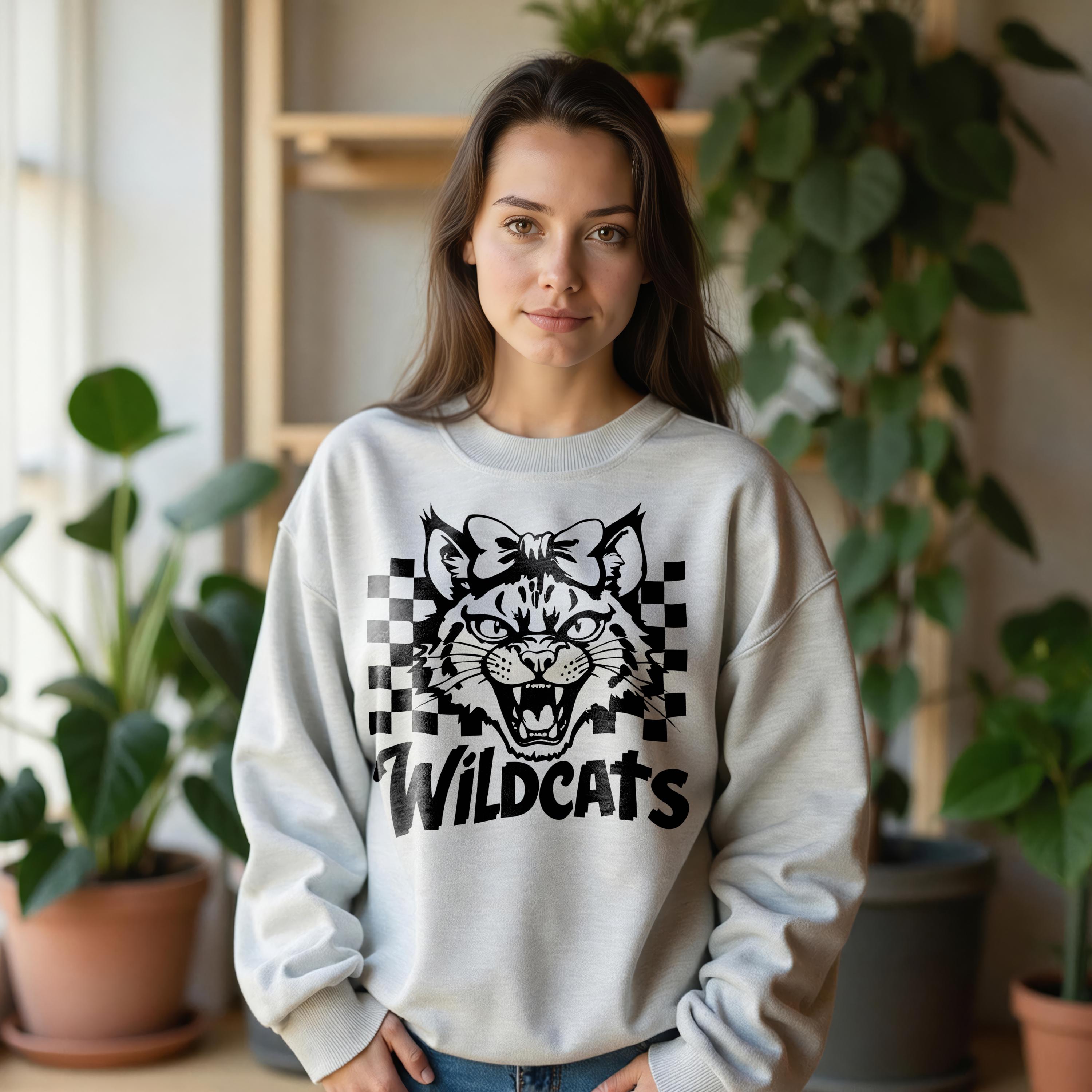 Wildcats SVG & PNG | Fierce Wildcat Mascot Clipart | Sports Team ...