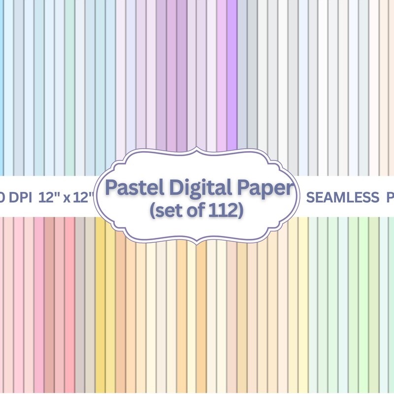 Pastel Shades - Etsy