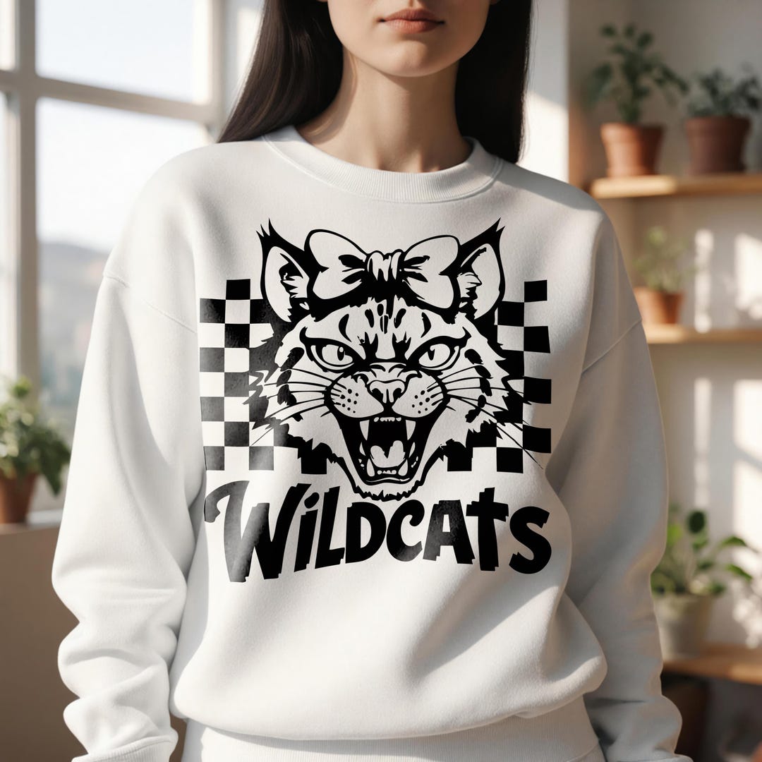 Wildcats SVG & PNG | Fierce Wildcat Mascot Clipart | Sports Team ...