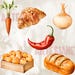 Farmers Market Clipart Bundle | Cute Fruit Clipart 41 PNG Graphics ...
