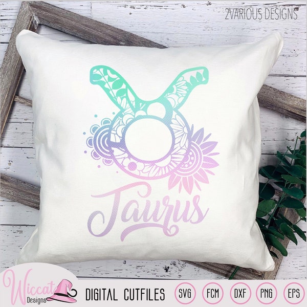 Taurus Woman Svg - Etsy