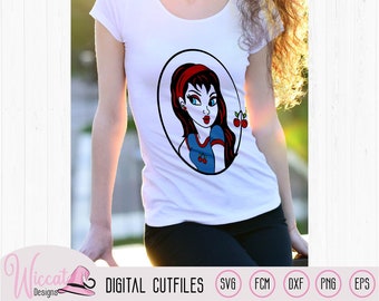 Pin up Girl Dxf - Etsy