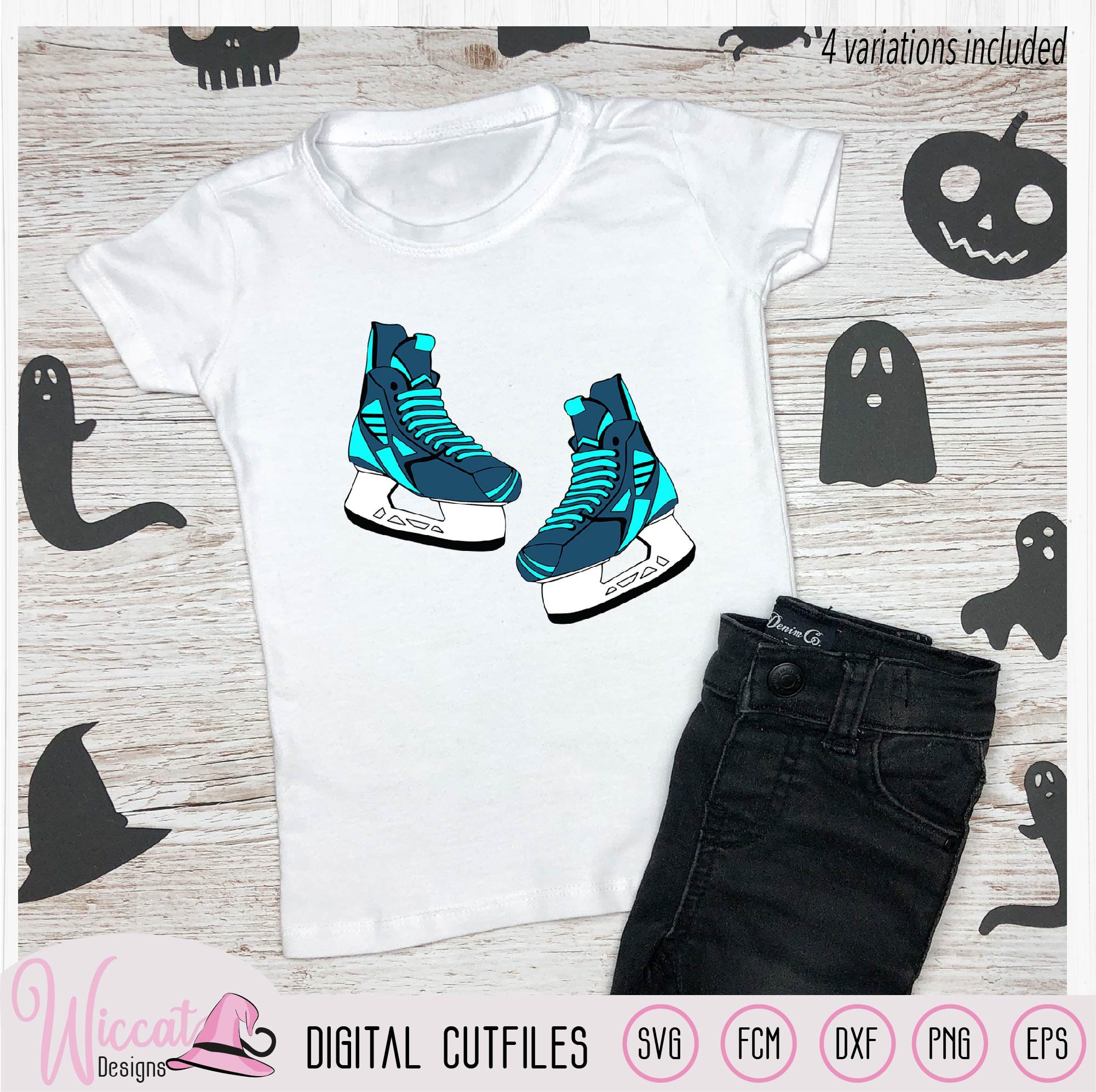 Ice Hockey ice skate svg ice skating sports skates winter | Etsy