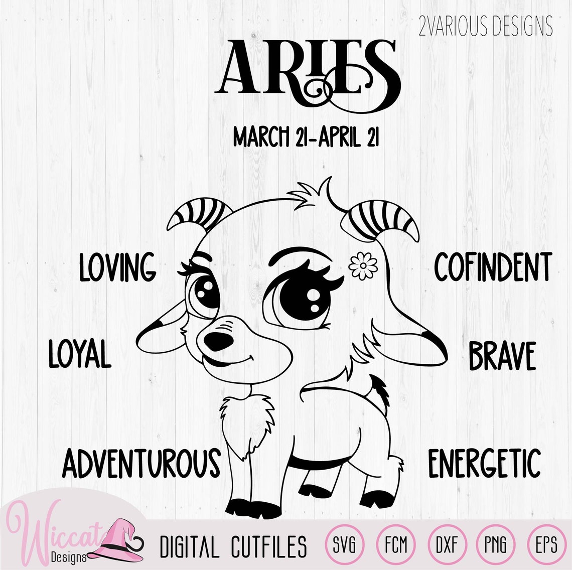 Baby girl aries Zodiac sign Aries traits astrology newborn | Etsy