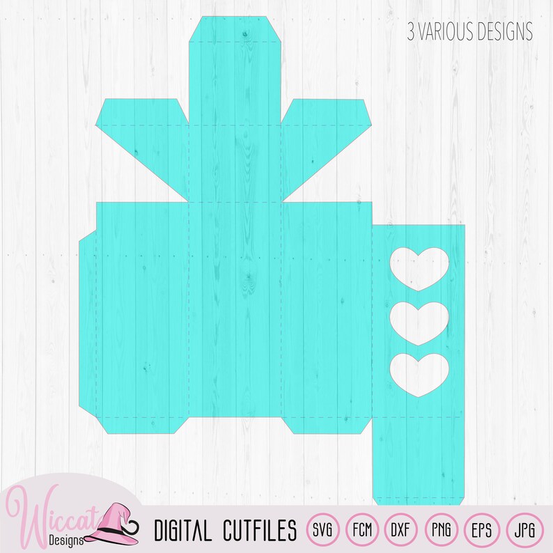 Slim Gift Box With Lid Svg Bundle Paper Gift Box Template - Etsy