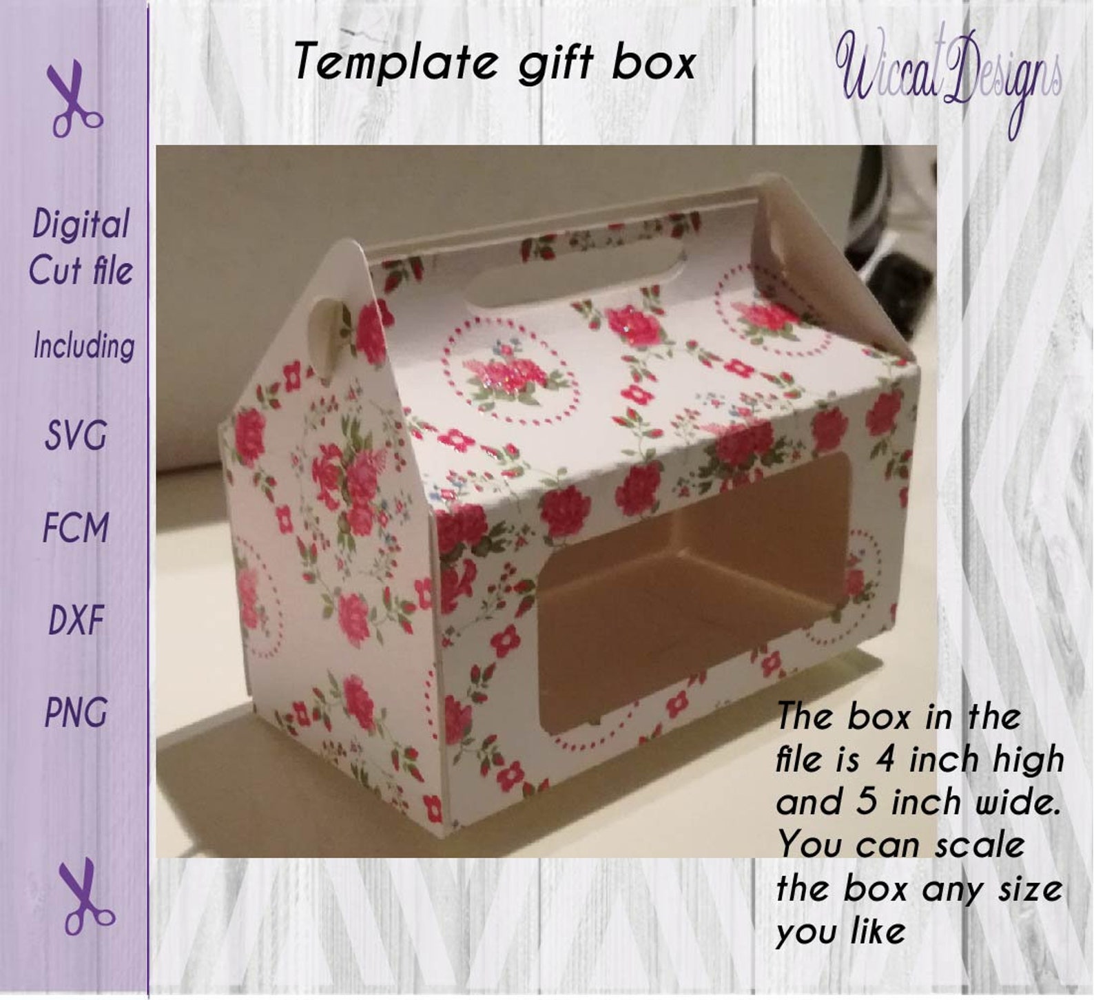 Kerst doosje template doosje Kado doosjes svg verpakkings | Etsy