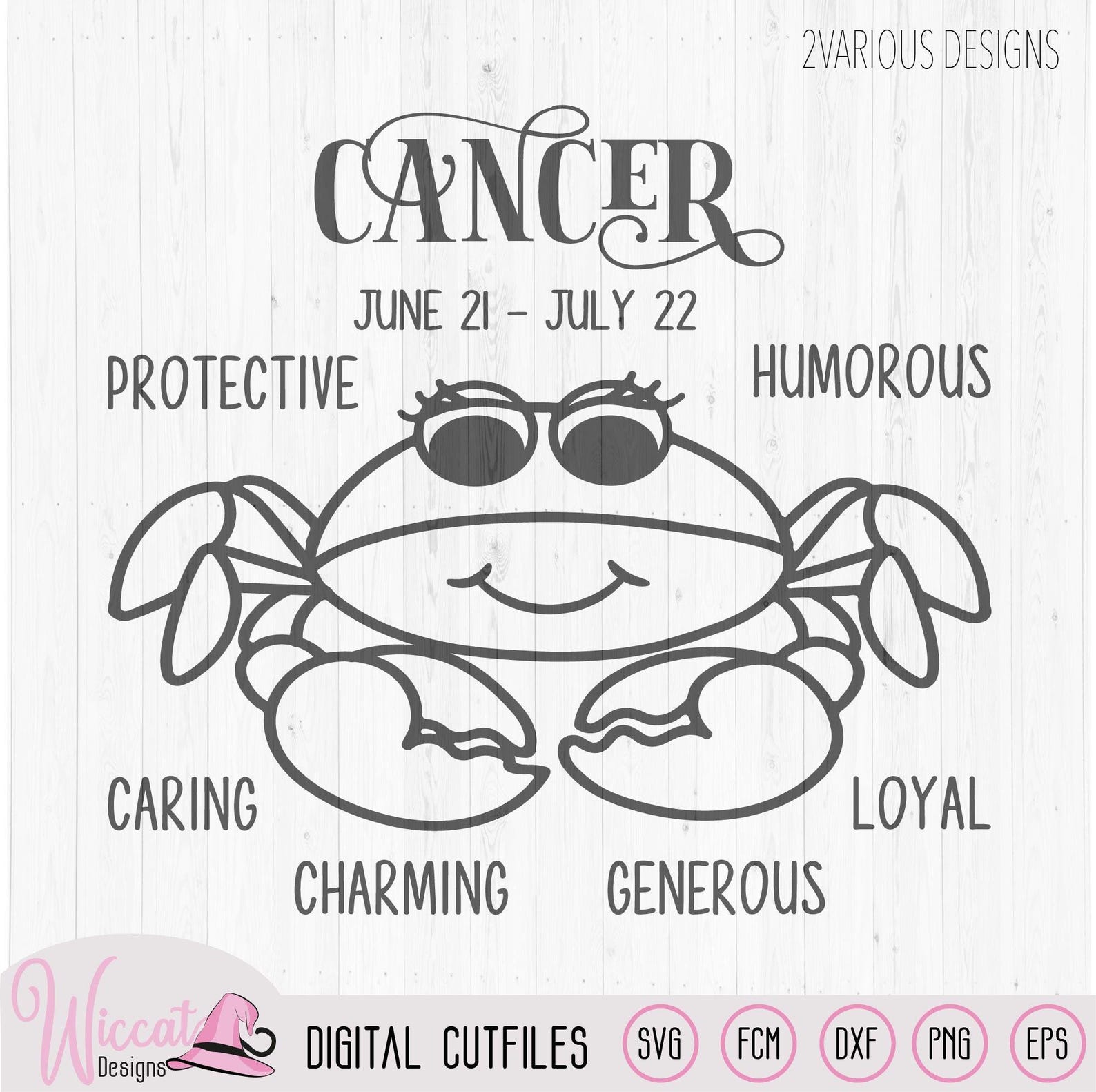 Cancer Zodiac Baby Girl SVG, Astrology Newborn Traits, Baby Lobster SVG ...