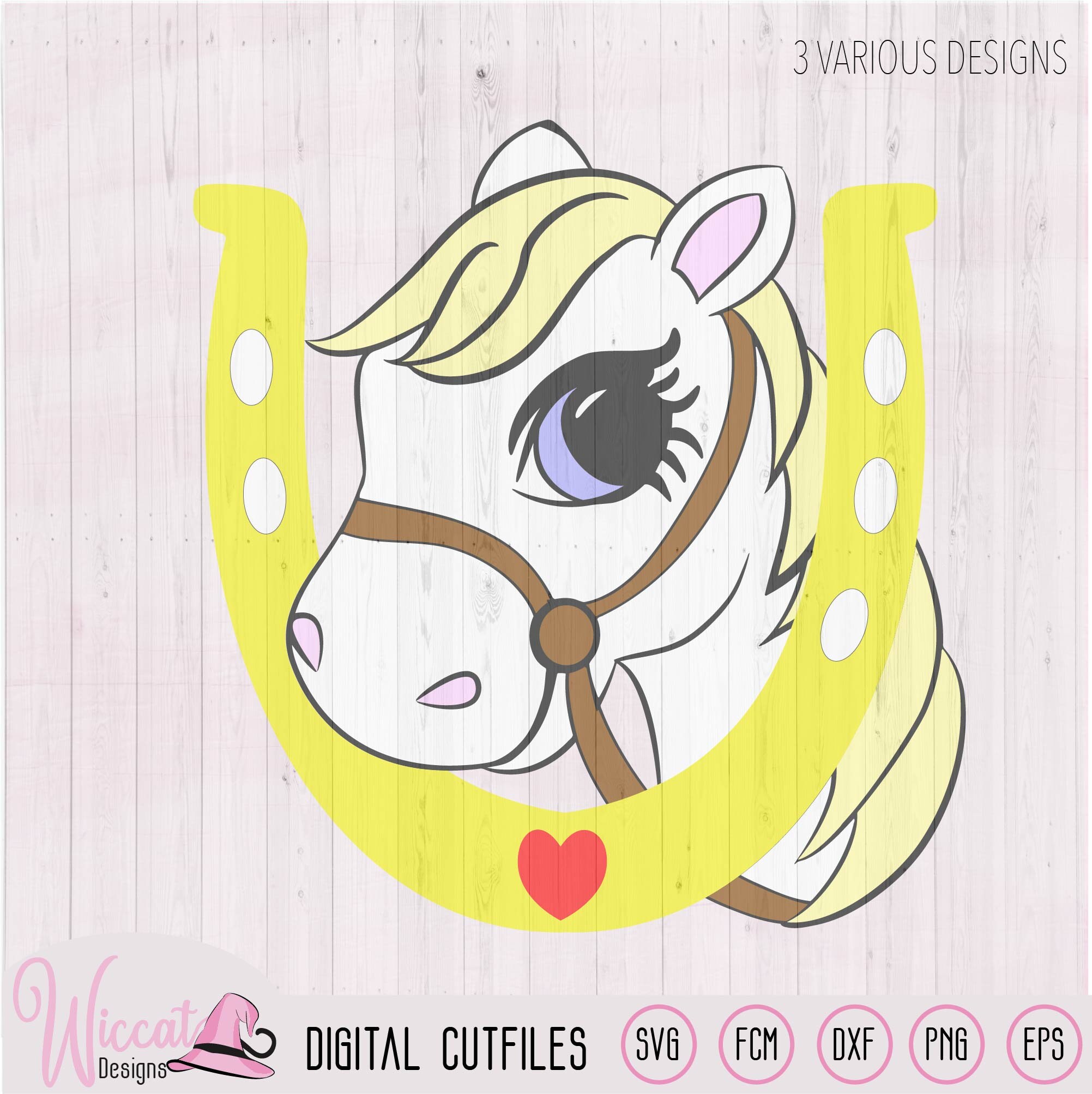 Paard svg Pony svg paarden hoofd hoefijzer svg meisjes | Etsy