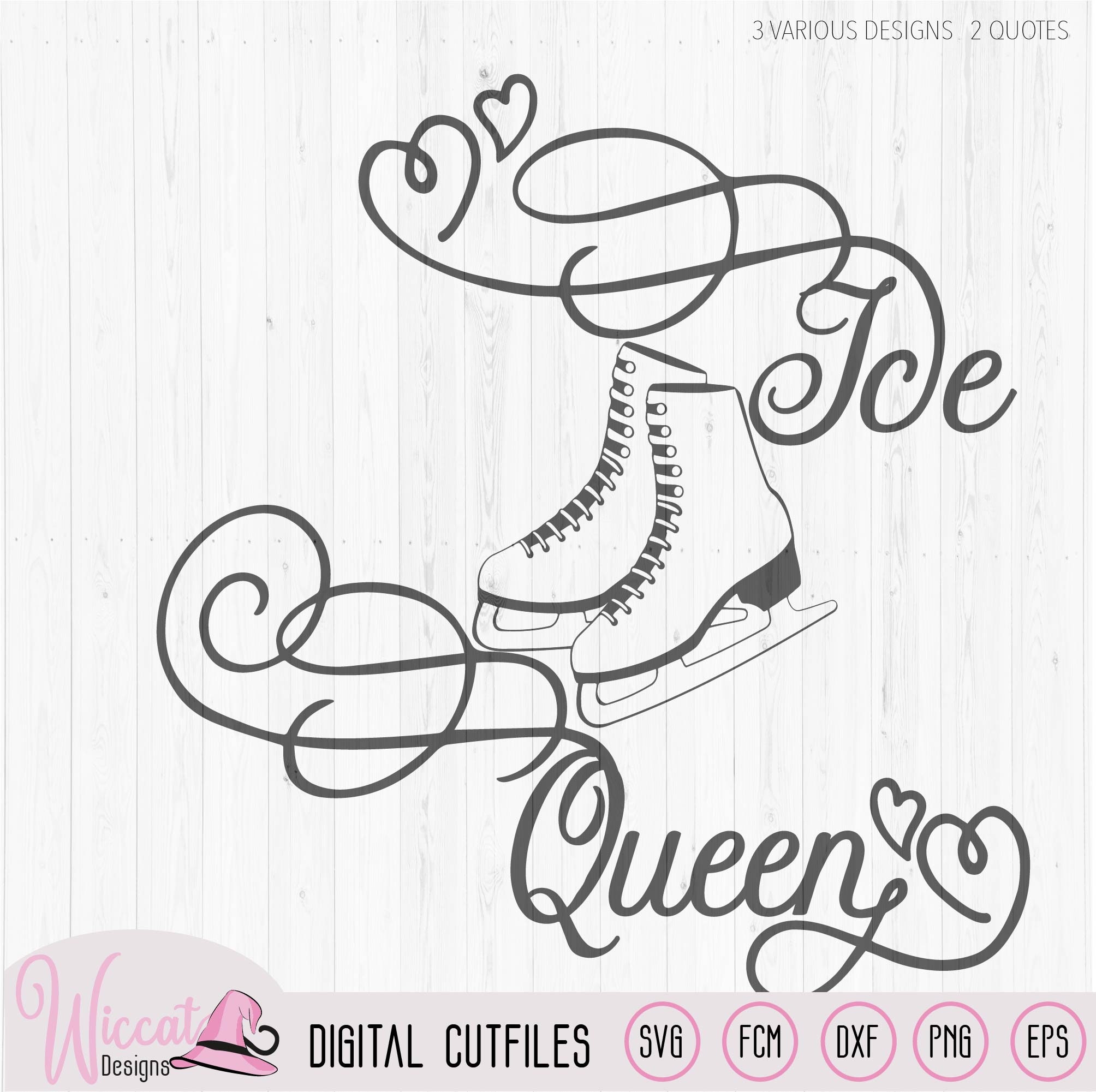 Ice skating Queen svg doodle skates Figure skates svg axel | Etsy