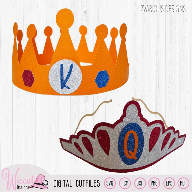 Kings Day Svg Kings Crown Svg Cut File Queen Tiara Svg Cut - Etsy
