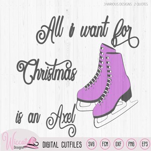 Ice Skating Queen Svg Doodle Skates Figure Skates Svg Axel - Etsy Canada