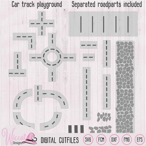 Car Track Svg, Road Map Svg, Car Playground Svg, Boys Design, Road ...