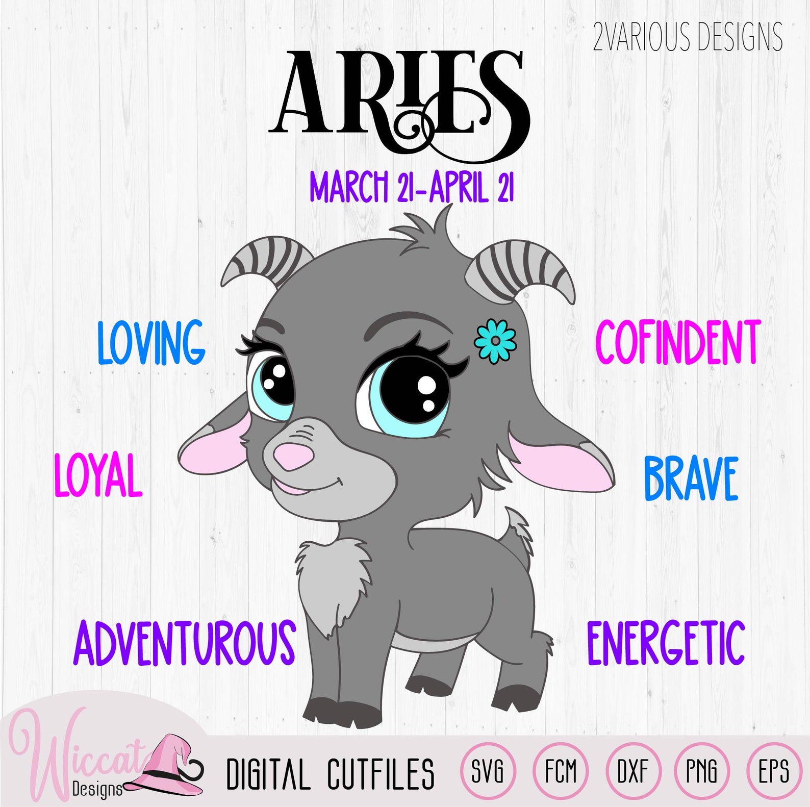 Baby Girl Aries Zodiac Sign Aries Traits Astrology Newborn | Etsy