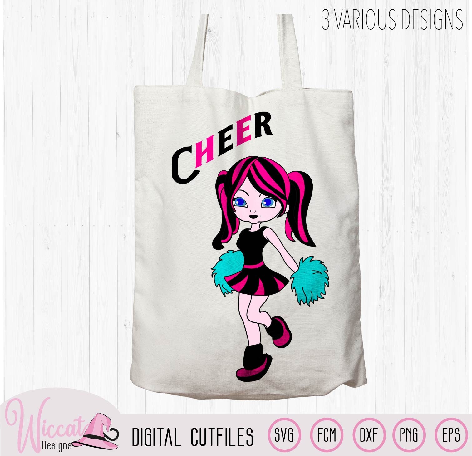 Cheerleader girl svg svg files for girls cheering svg svg | Etsy