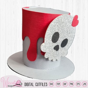 Halloween Top Hat Bundle Svg Cut File, Spider Hairbow Svg, Top Hat ...