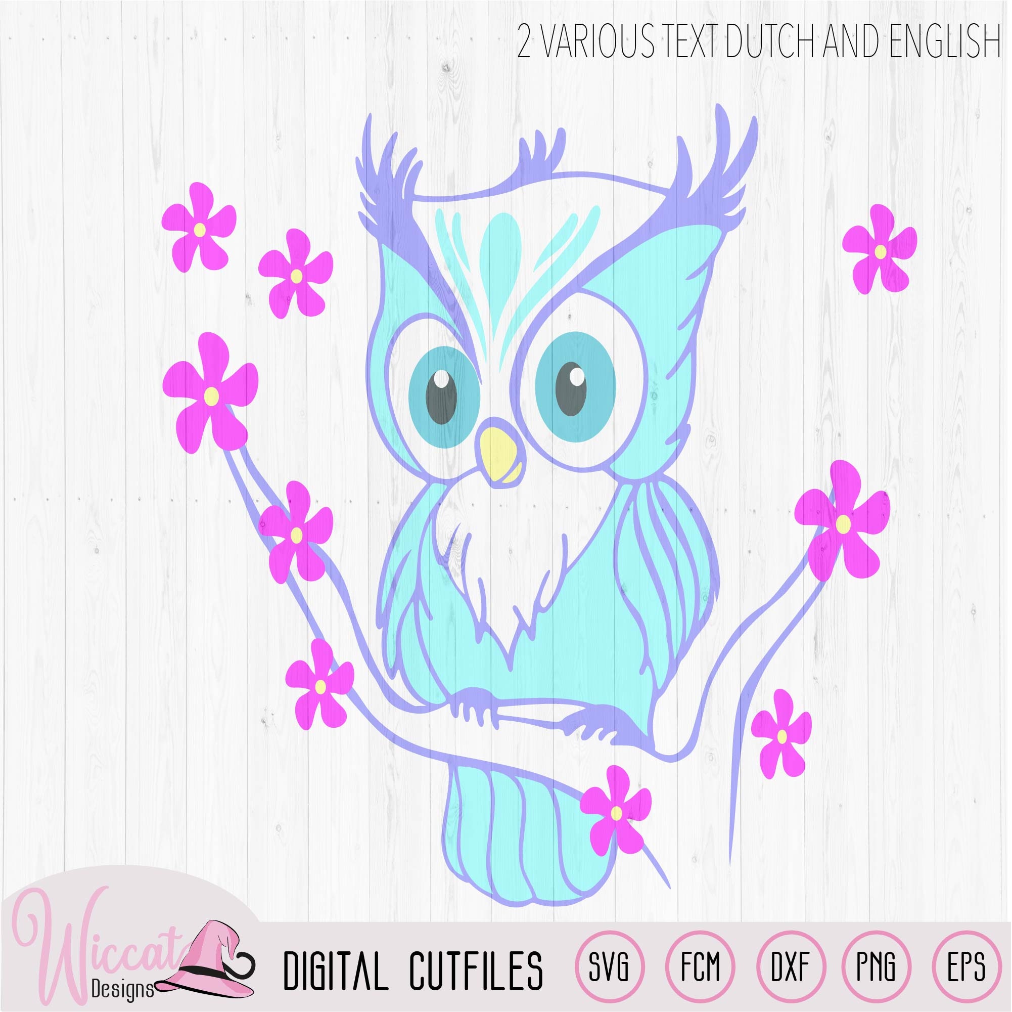 Uil svg uil op tak svg lente svg Lente uil svg scanncut | Etsy Nederland