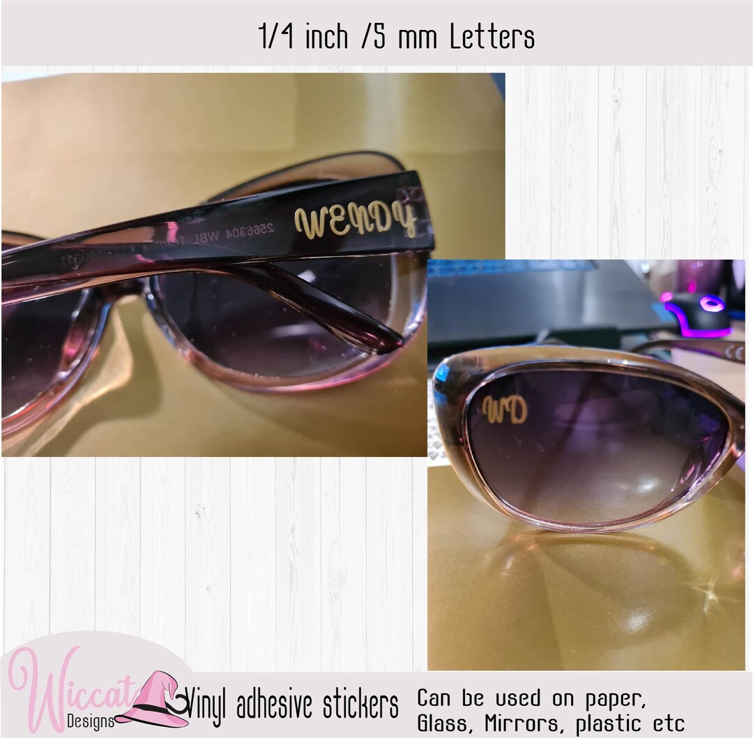 Small Capital Letter Stickers in Different Color and Sizes - Etsy