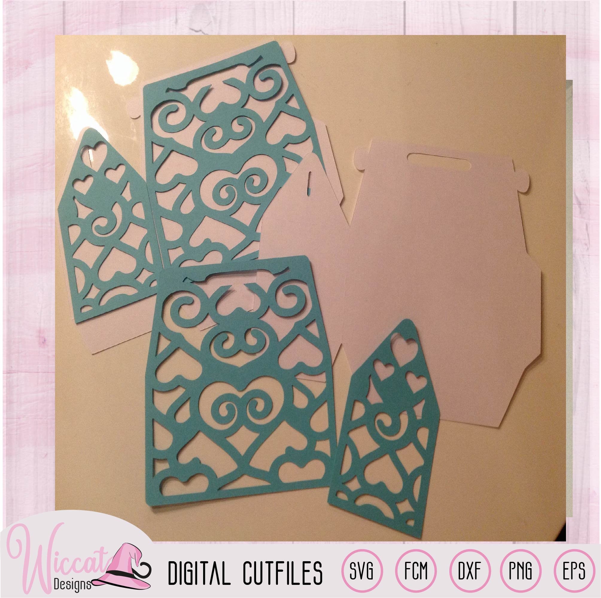 Kado doosje svg template doosje doosjes svg verpakkings | Etsy Nederland