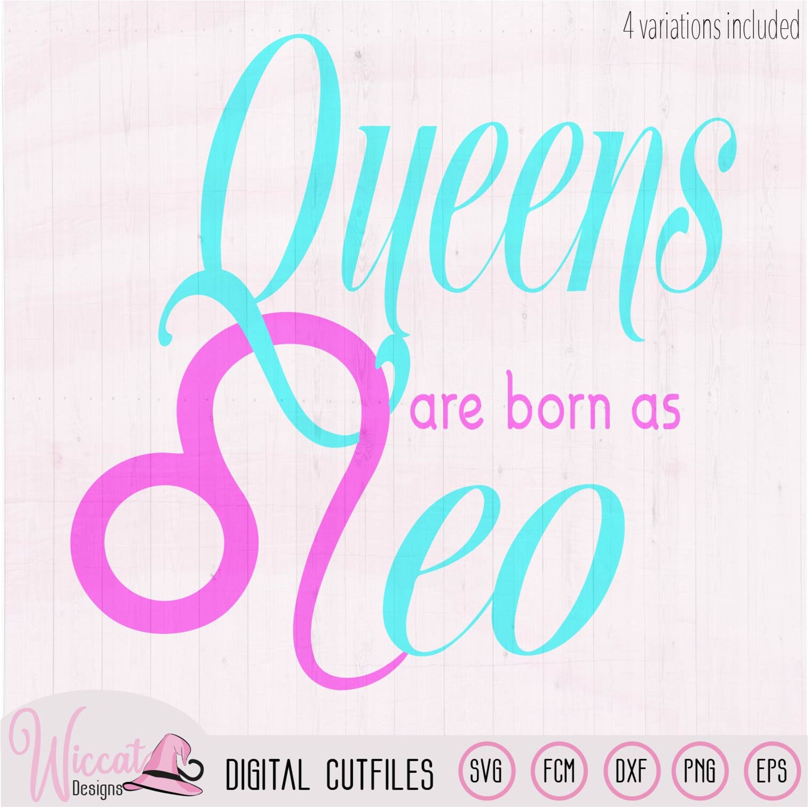 Queens Are Born as Leo Queen Zodiac Leo Birth Sign July - Etsy