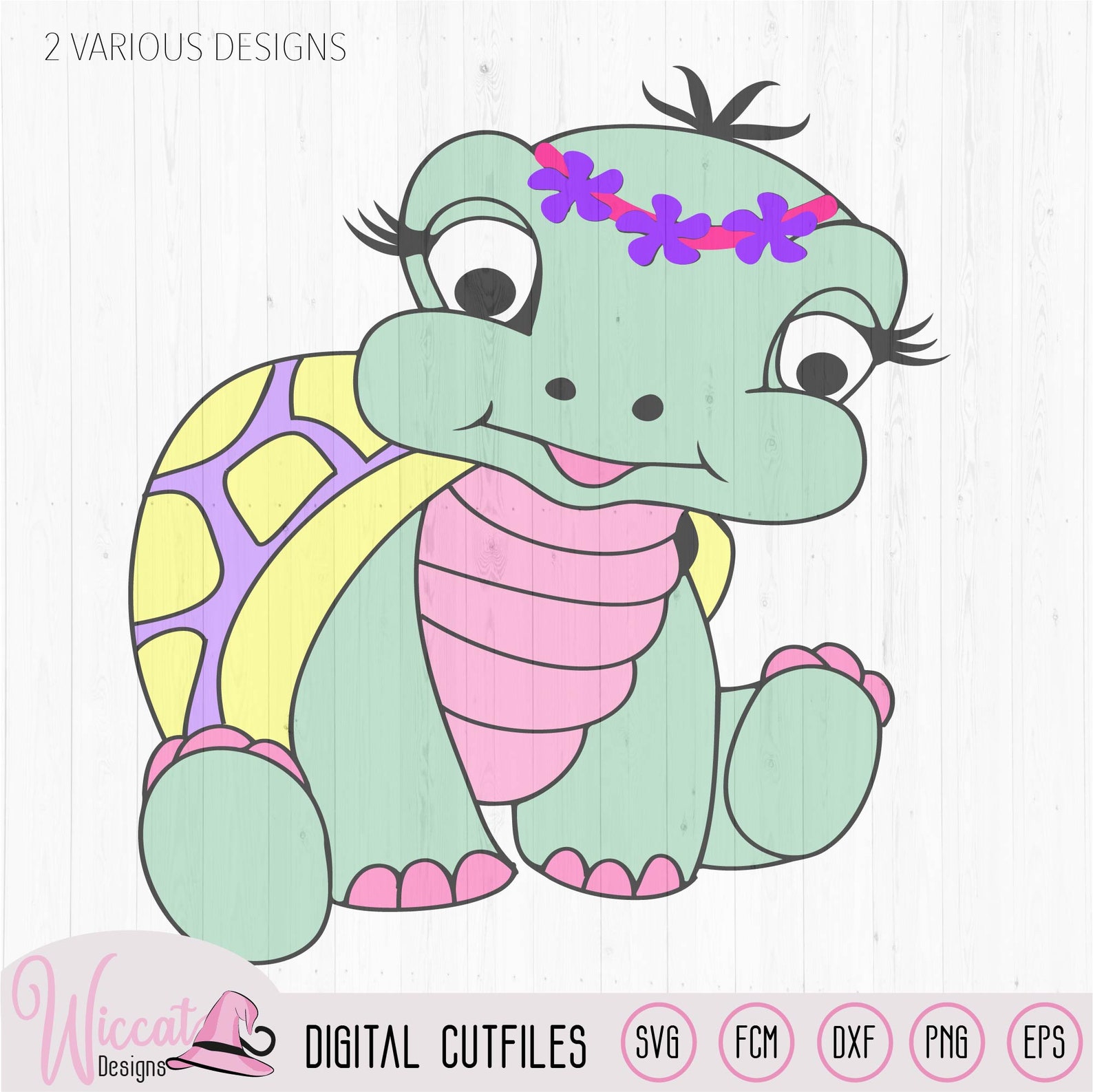 Girl baby turtle svg I am 2 cute svg baby animal svg second | Etsy