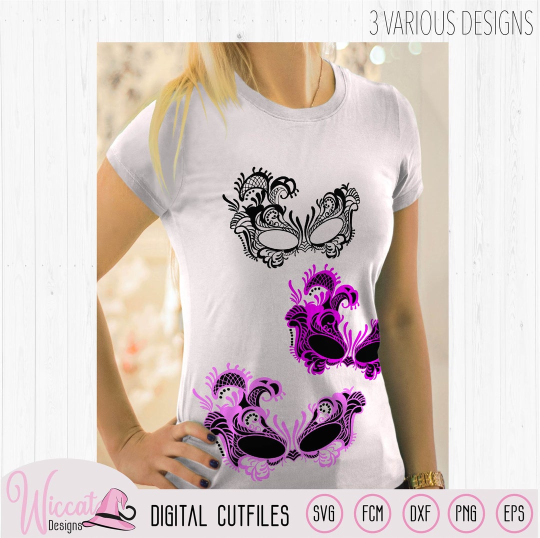 Masquerade Mask Svg, Lace Mask Svg, Mardi Gras Mask Svg, Tattered Lace ...