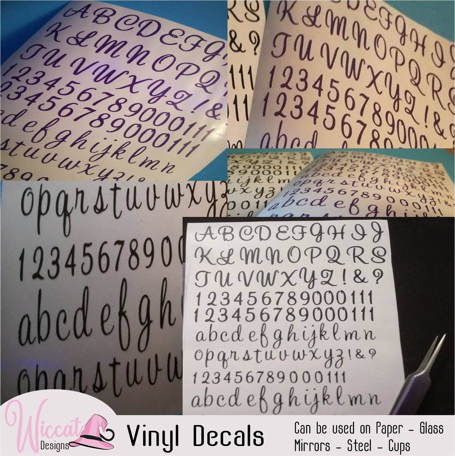 Alphabet Small Letter Stickers in Different Color and Sizes - Etsy Canada