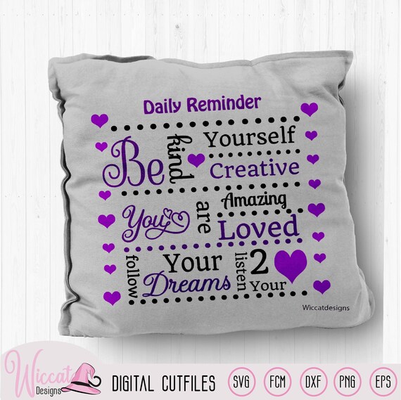 Kussen ontwerp svg quotes svg verhuizen svg student svg - Etsy Nederland