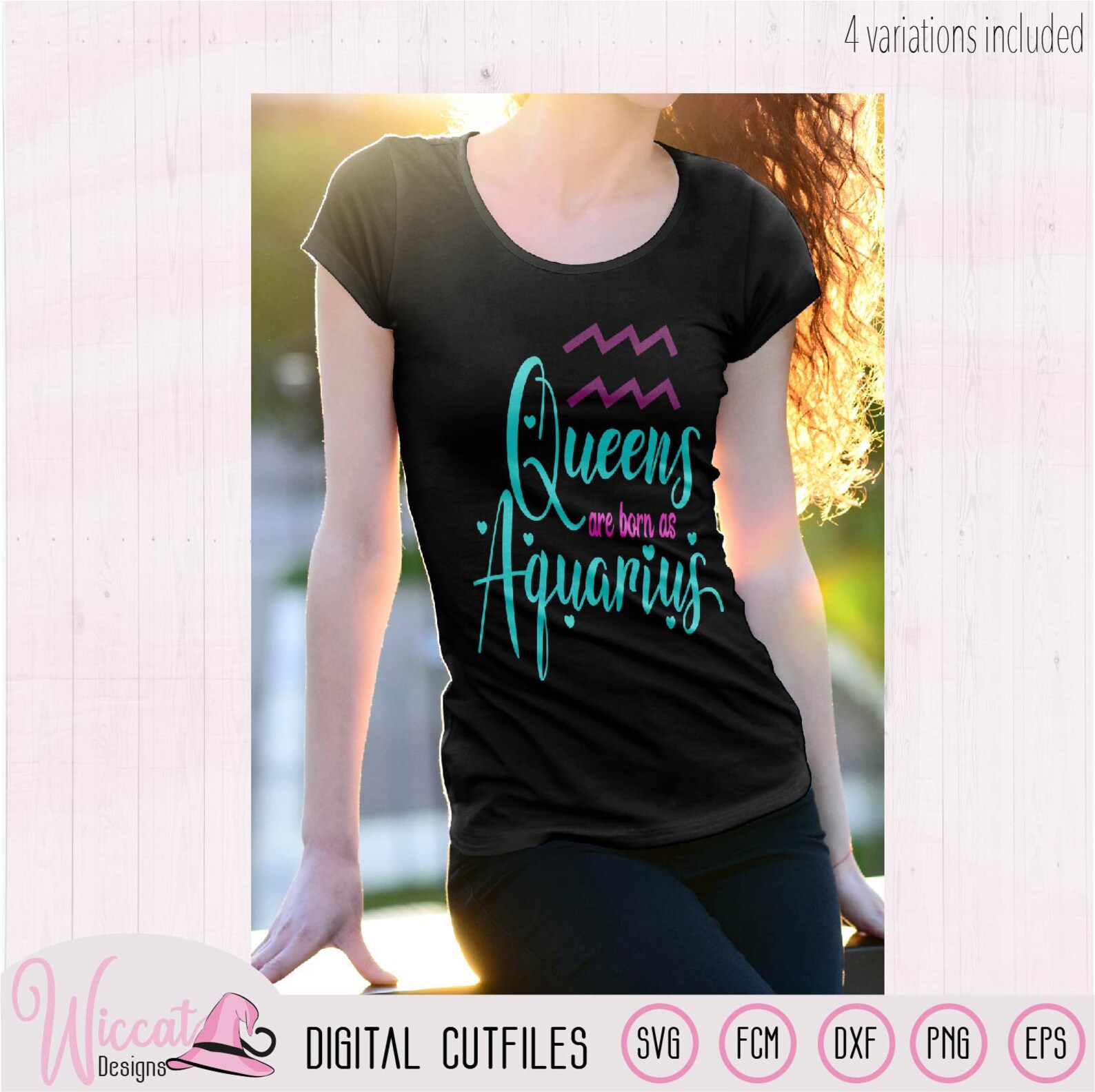 Aquarius Queen Svg Queens Are Born as Aquarius Zodiac Birth | Etsy