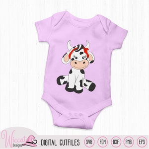 Cute Baby Girl Cow for Baby Girl Nursery Heifer Baby Farm - Etsy
