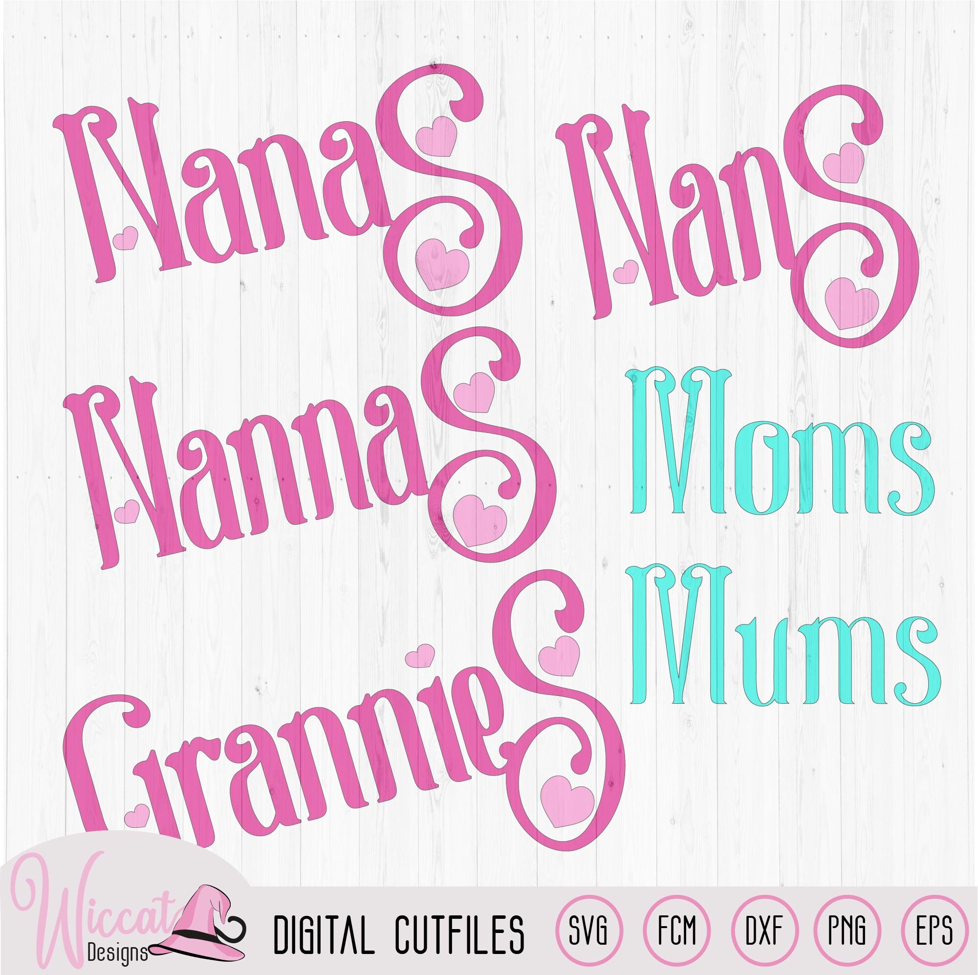 Grandma Cupcake Quote Svg Nana Gift Nan Mothersday Svg - Etsy