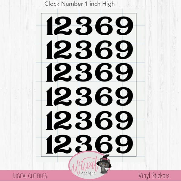 Clocks With 12 3 6 9 - Etsy