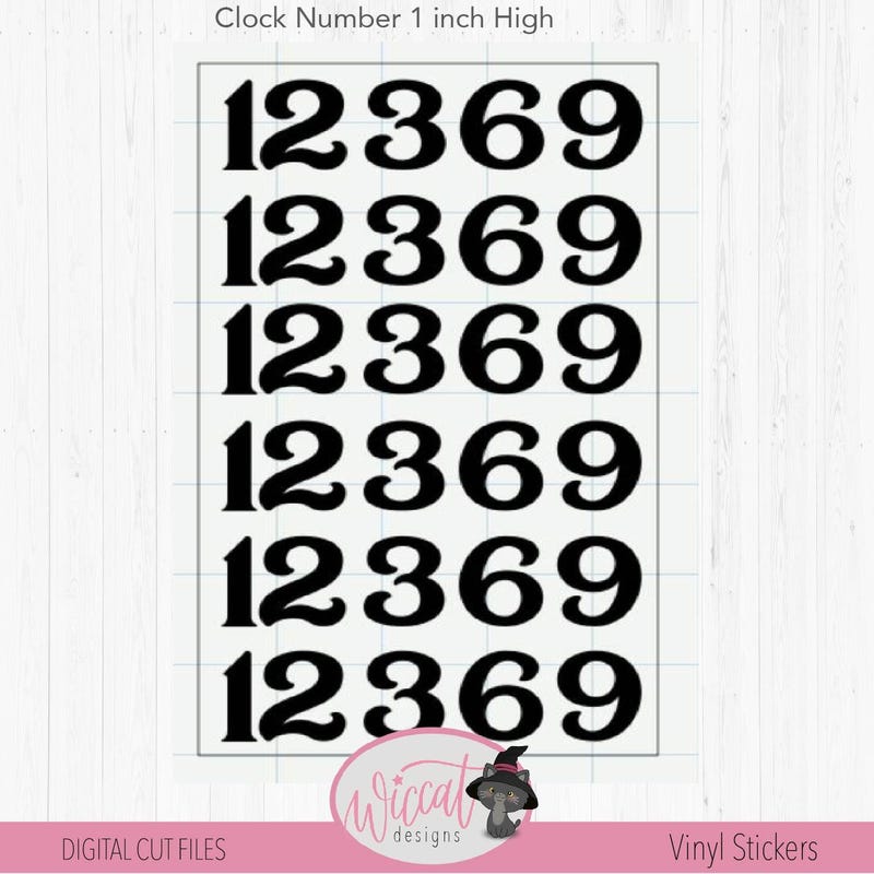 Clocks With 12 3 6 9 - Etsy