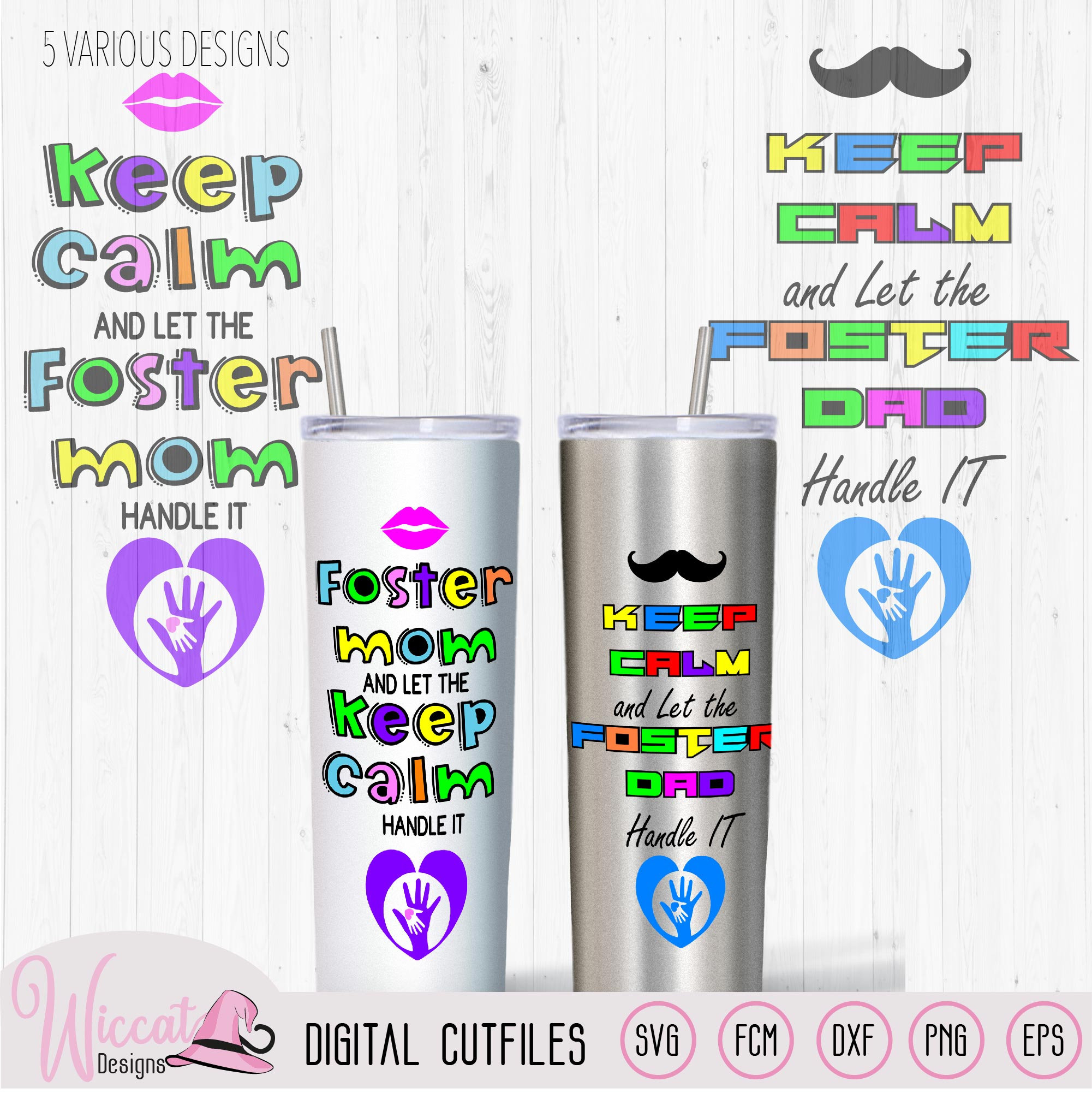 Keep Calm Foster parents foster mom svg foster dad adoption | Etsy