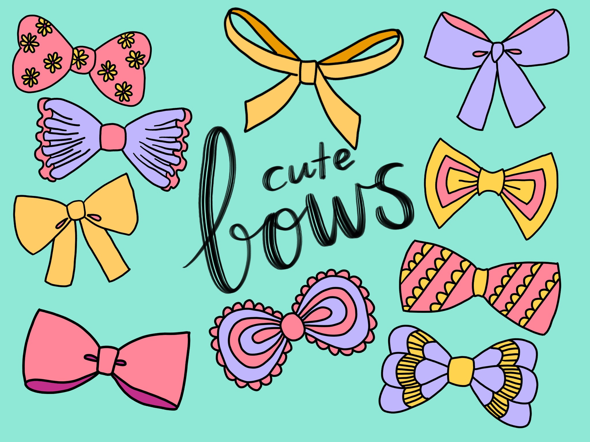 Cute Bow Clipart